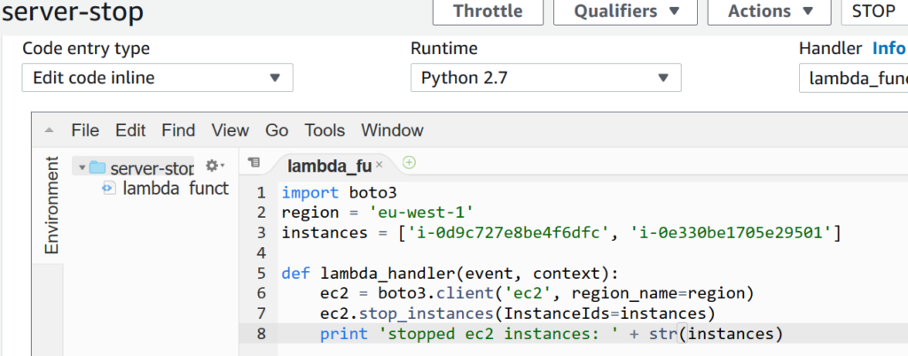 How To Schedule Aws Ec2 Start And Stop Time Using Lambda And Cloudwatch